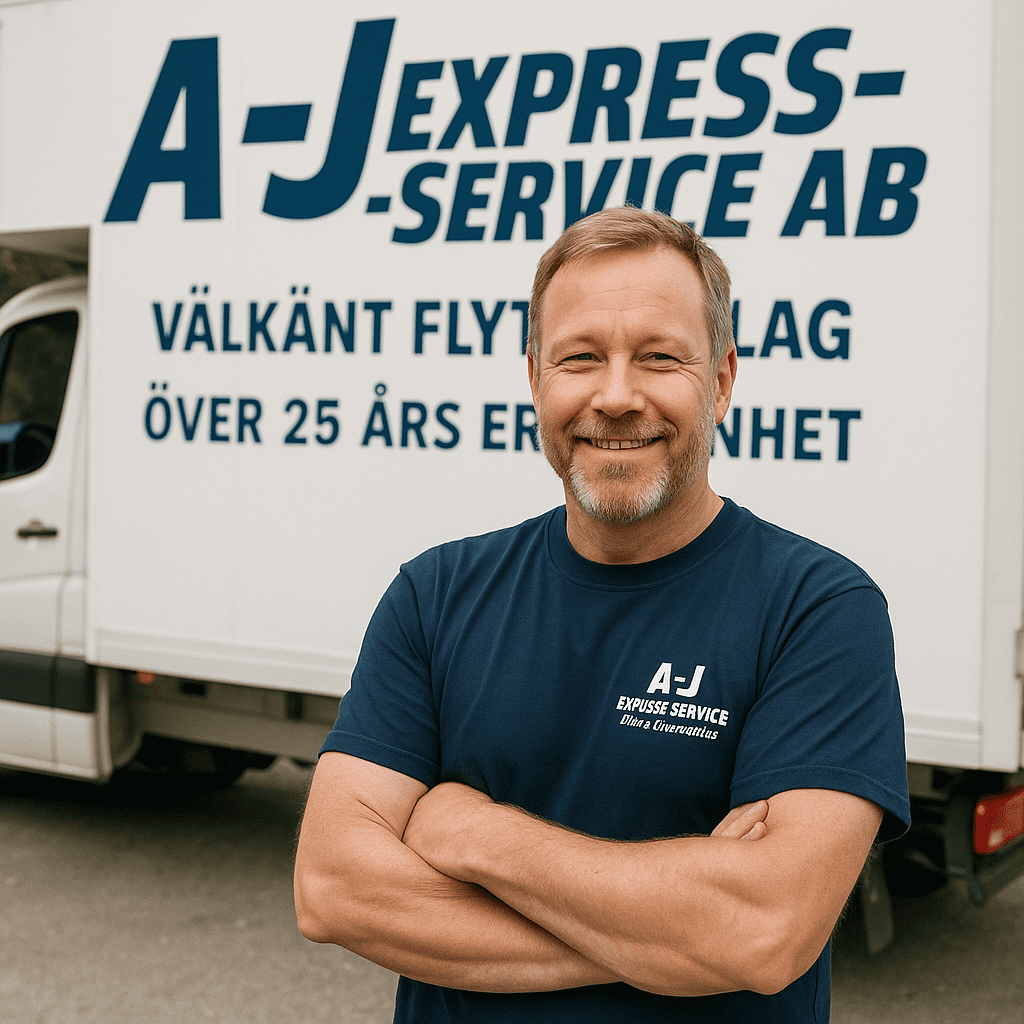 Hitta en bra flyttfirma i Stockholm A-J Express-Service